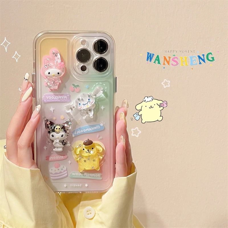 Funda-transparente-de-dibujos-animados-para-m-vil-carcasa-con-dise-o-de ...