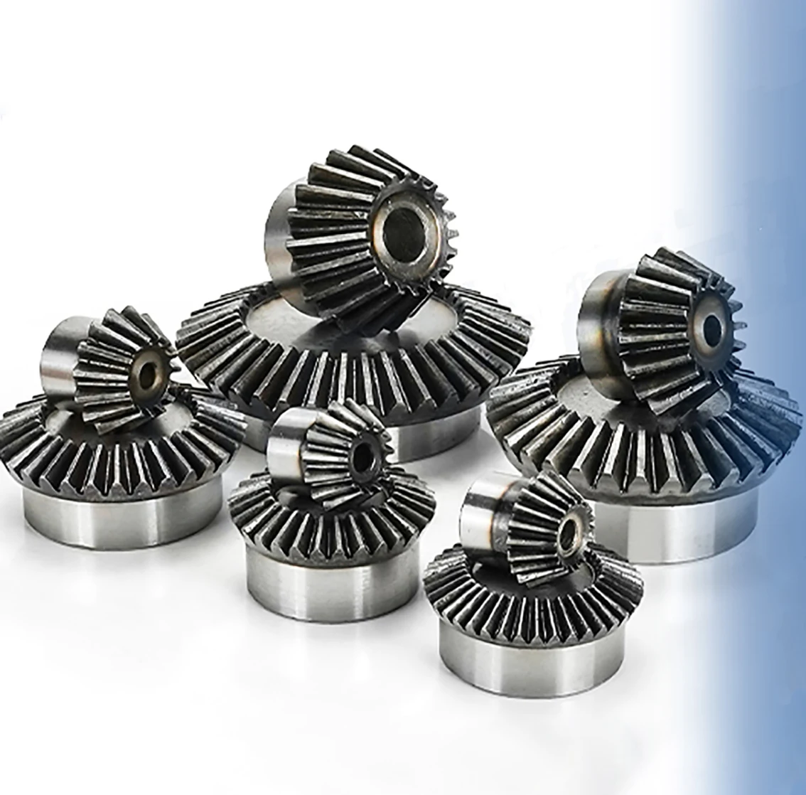 1Set 1:2 Bevel Gear Process Hole 2M/2.5M/3Mod 45# Steel Gear 90 Degrees ...