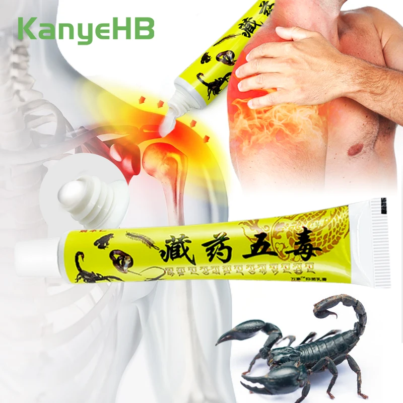 1Pcs Counterpain Joint Pain Relief Cream Scorpion Venom Medical Cream ...