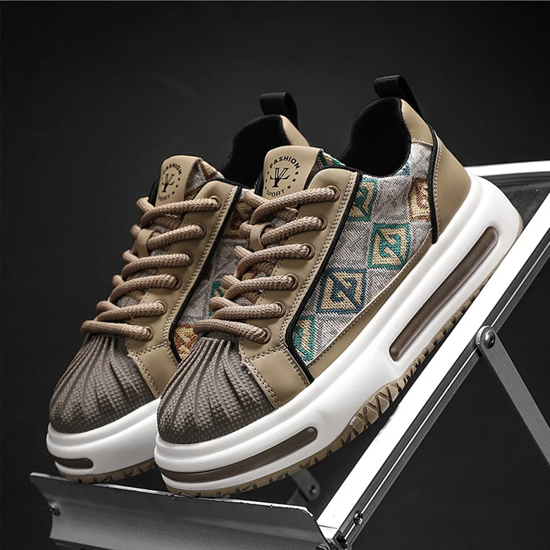 Original-Men-s-Sneakers-Design-Shell-Head-Embroidered-Printing-Canvas ...