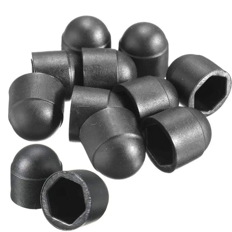 145pcs/box Hex Acorn Cap Nuts Rubber Dome Nut Kit M4 M5 M6 M8 M10 M12 ...