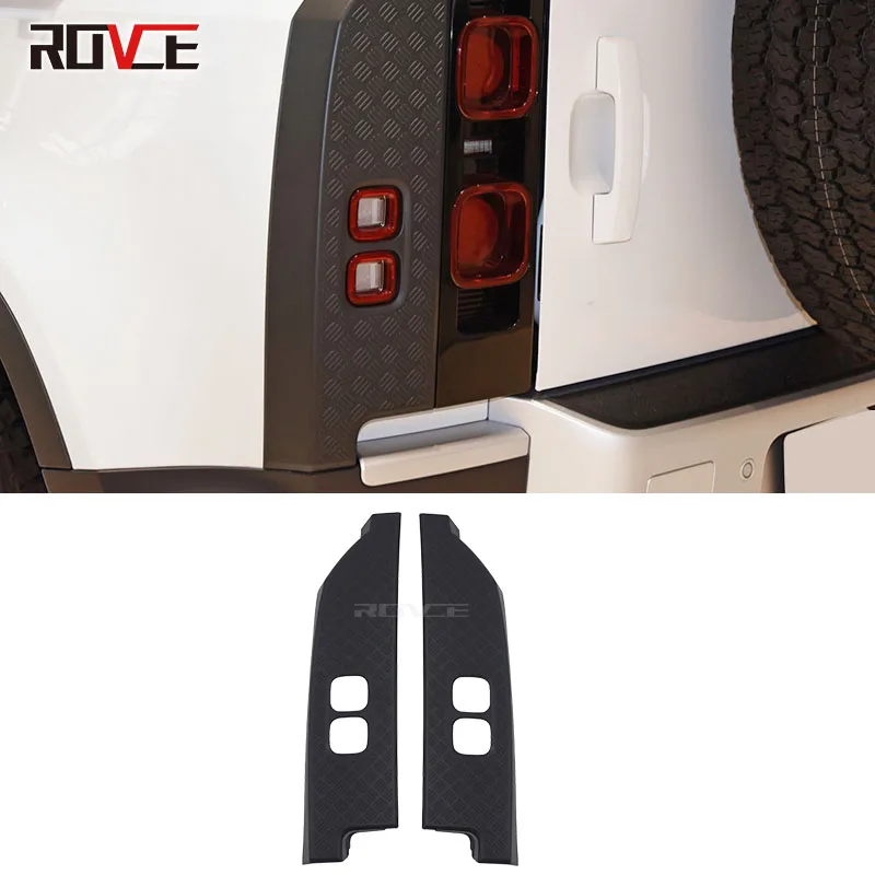 ROVCE 2PCS Rear Light Protector Board Scratch Guard Protection For Land ...