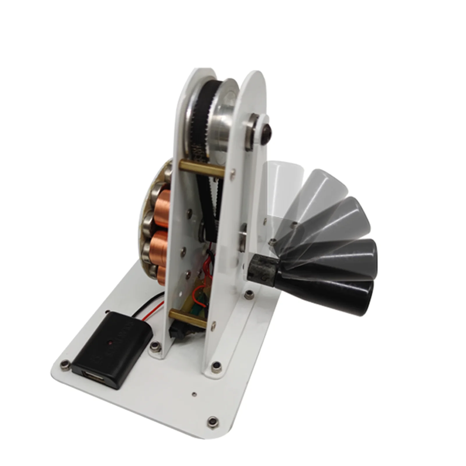 Hand Crank Generator Emergency USB Charging 12V Permanent Magnet Mini ...