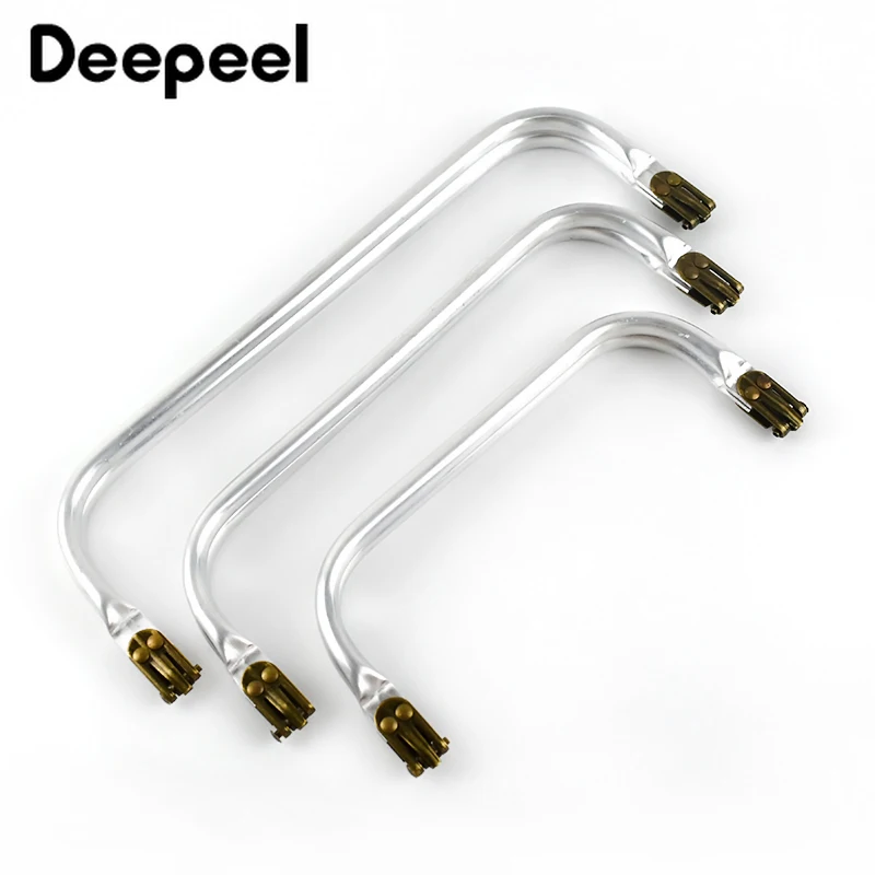 2-5Pcs-Deepeel-18-20-25-30cm-Smooth-Purse-Metal-Frame-Handle-Handbag ...