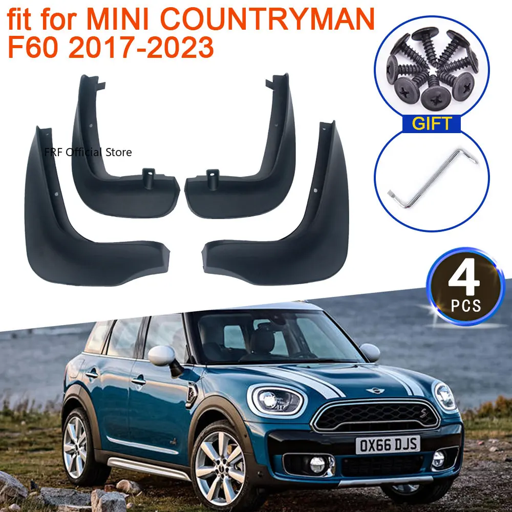 for MINI COUNTRYMAN F60 2017 2018 2019 2020 2021 2022 2023 Mud Flaps ...