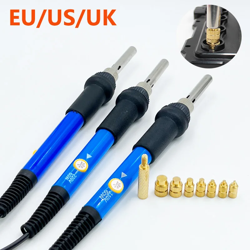 Heat-Melt-Insert-Nut-Iron-Tip-Brass-Hot-Melt-Inset-Nut-Tool-Embedded ...