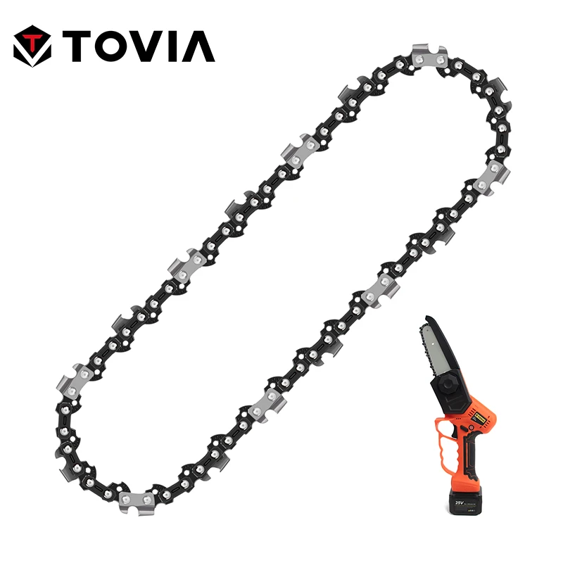 T TOVIA 5 Inch Replacement Chain for 25V Mini Electric Chainsaw Saw ...