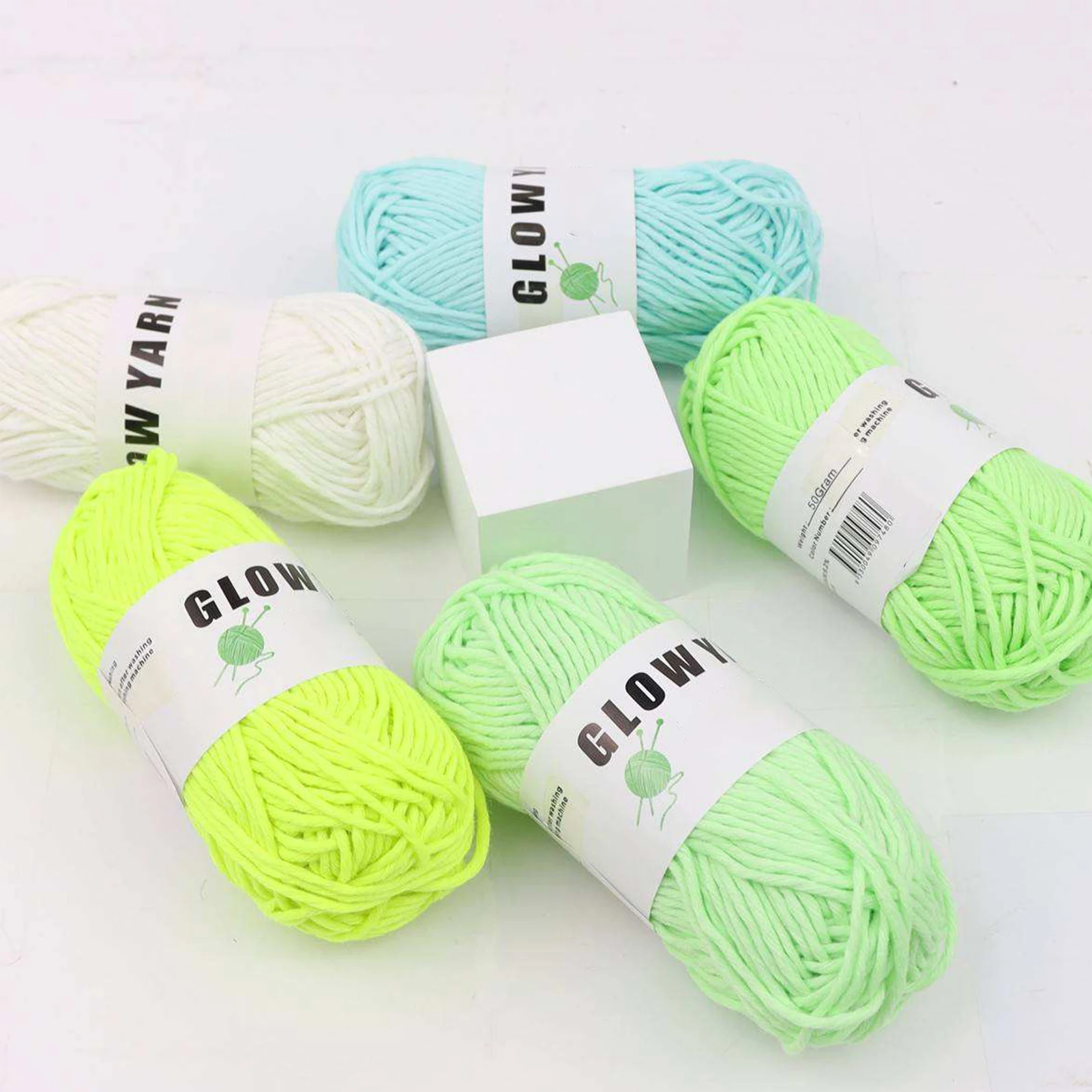 Luminous-Knitting-Yarn-Glowing-In-The-Dark-Knitting-Accessories-Sewing ...
