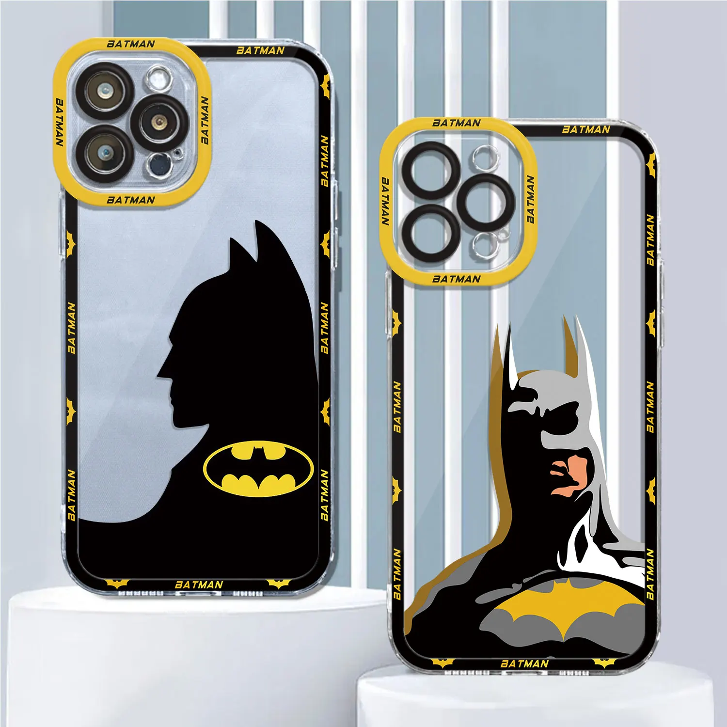 Funda-suave-y-transparente-de-superh-roe-para-iPhone-carcasa-de-Batman ...