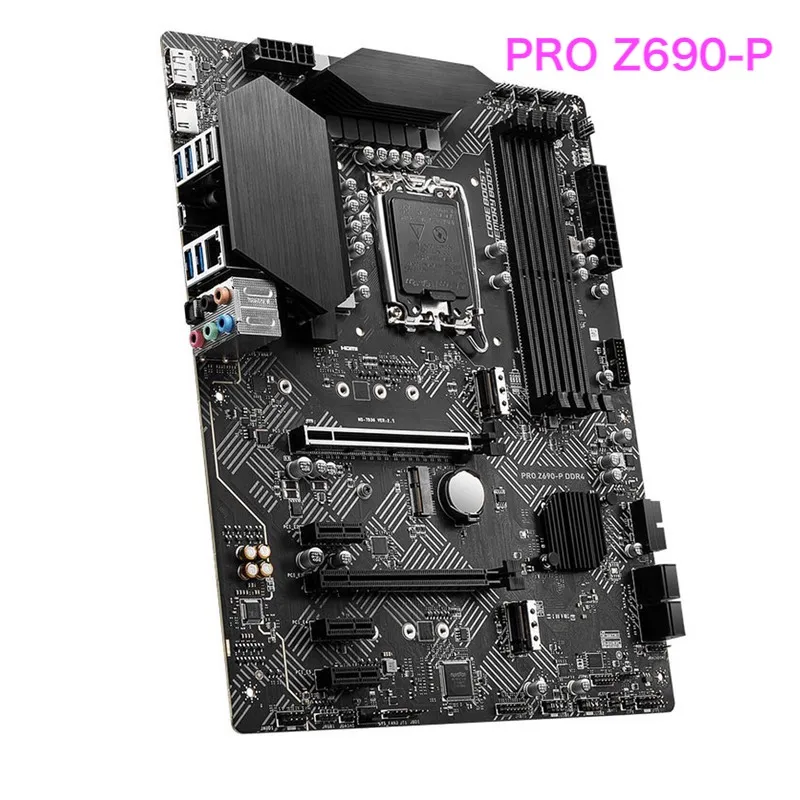 MSI PRO Z690-P DDR4 Motherboard Support 12th Generation CPU LGA 1700 ...