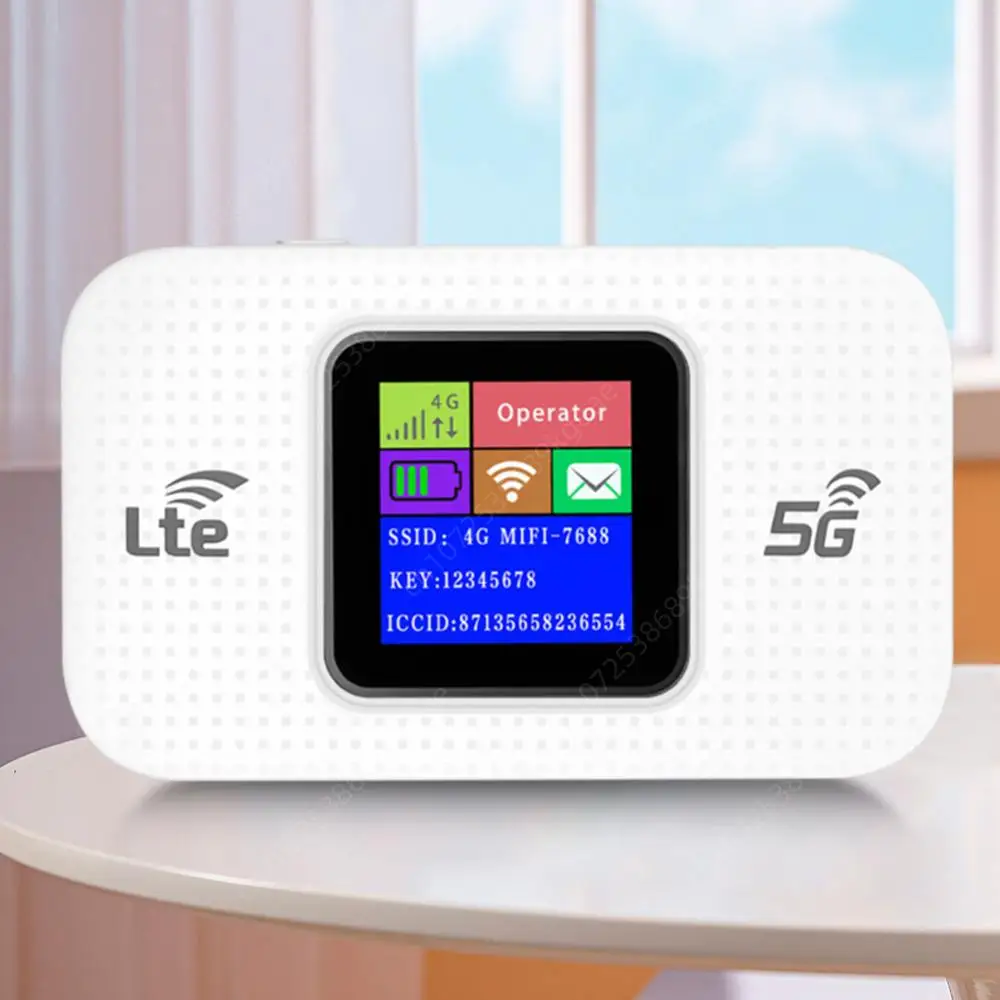 Roteador-WiFi-sem-fio-port-til-Modem-Hotspot-m-vel-com-slot-para-cart-o ...