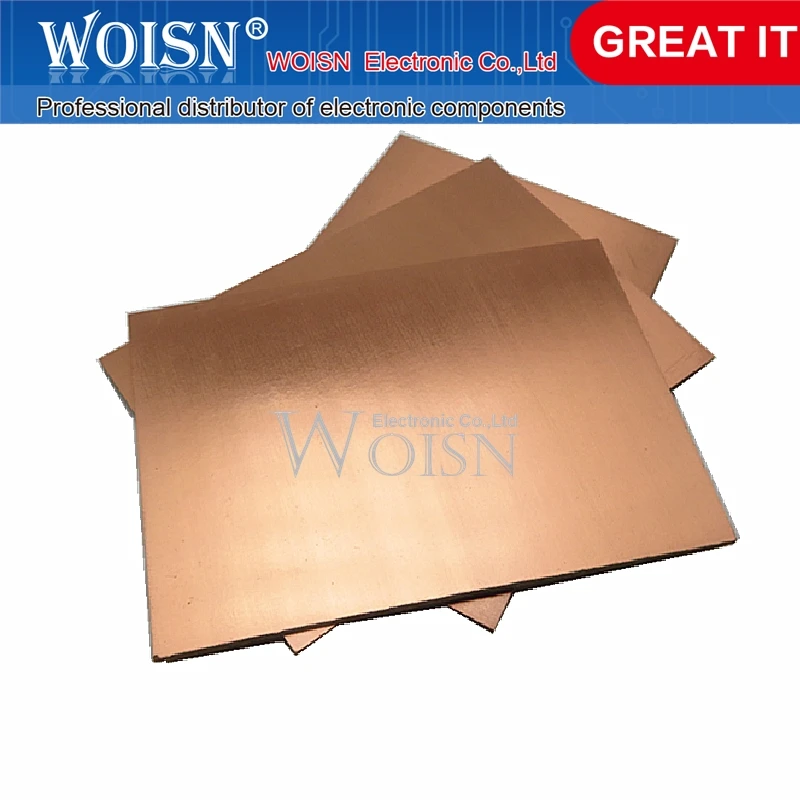 5pcs/lot 7x10cm 7*10CM 1.6 thick single-sided bakelite copper clad ...