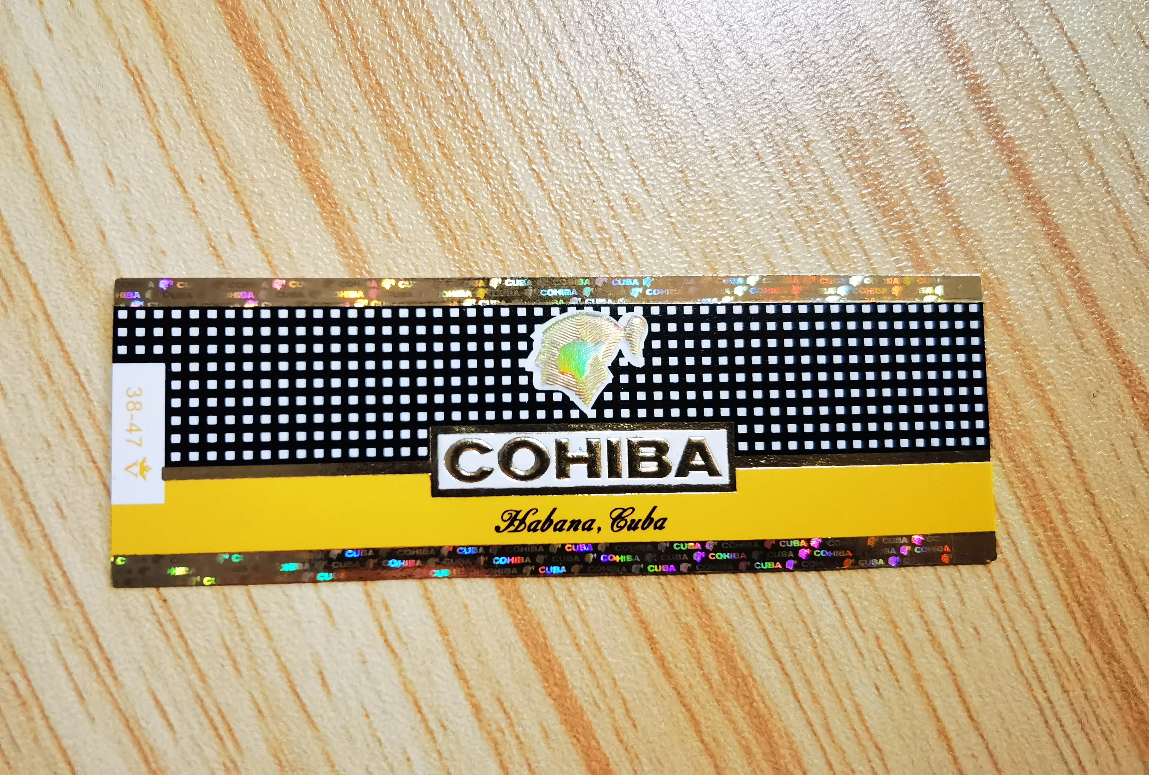 Cohiba Cigar Labels