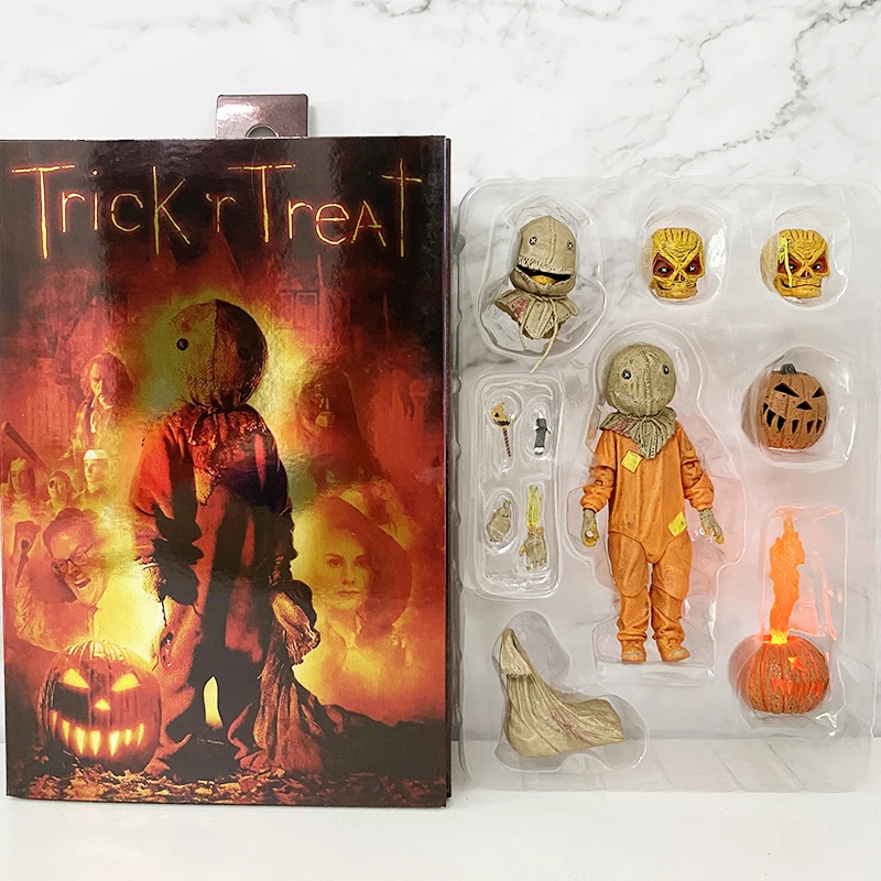 NECA-Classic-Horror-Movie-Trick-R-Treat-Action-Figures-Sam-Doll-Model ...