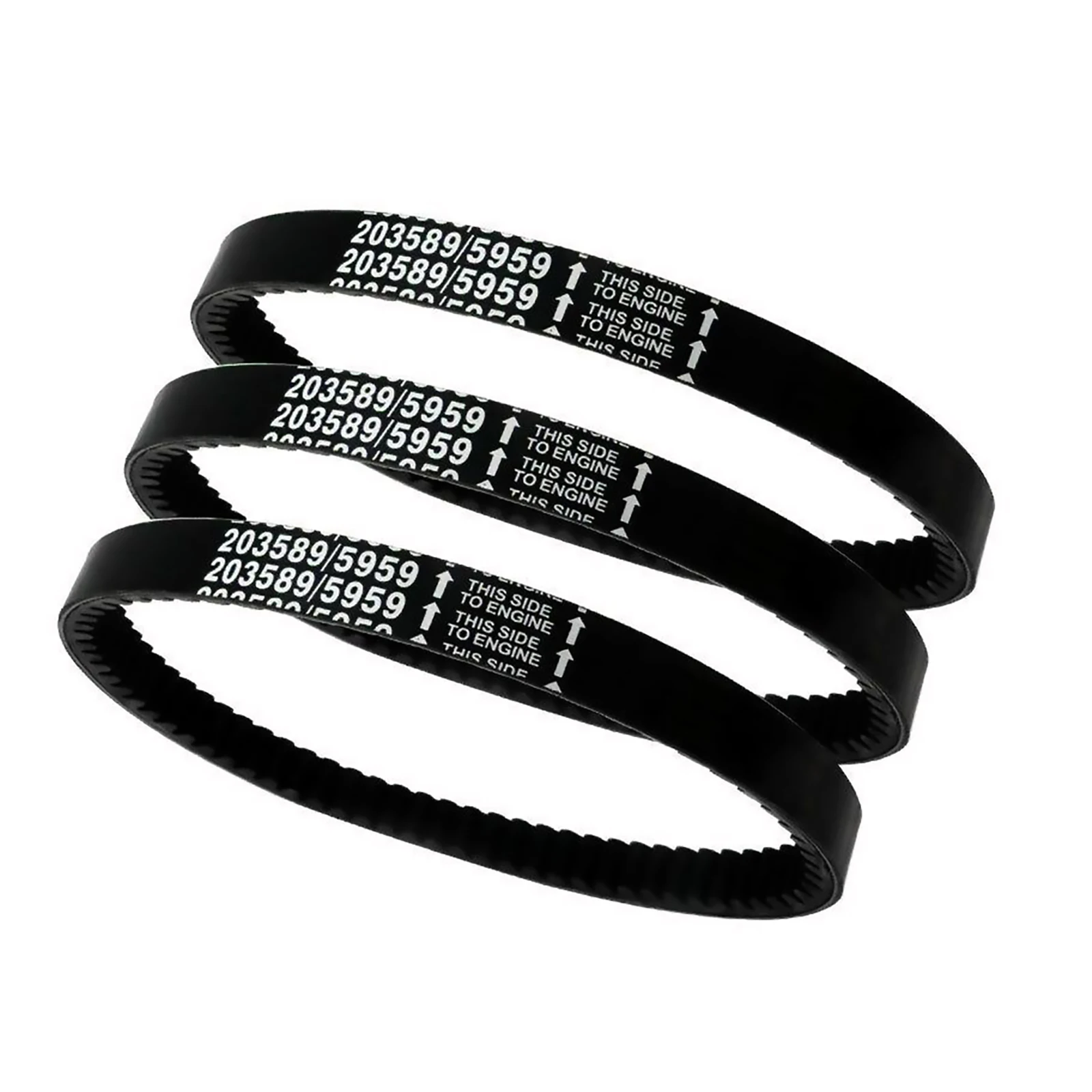 3Pcs-Kart-Car-Rubber-Drive-Belt-30-Series-Replacement-For-Manco-5959 ...