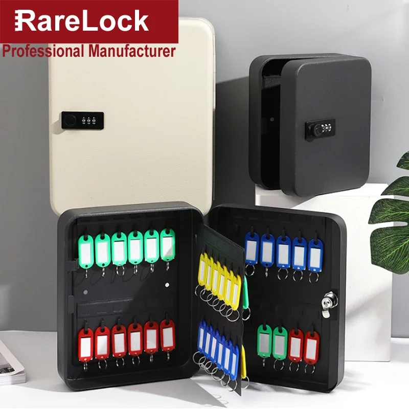 Safe Key Storage Box Combination Cabinet 3 Digital Password for Home ...