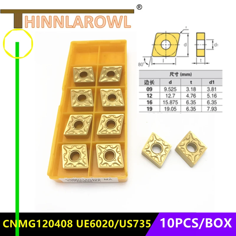 Cnmg120408 Cnmg120404 Carbide Insert For External Turning Tool Cnmg ...