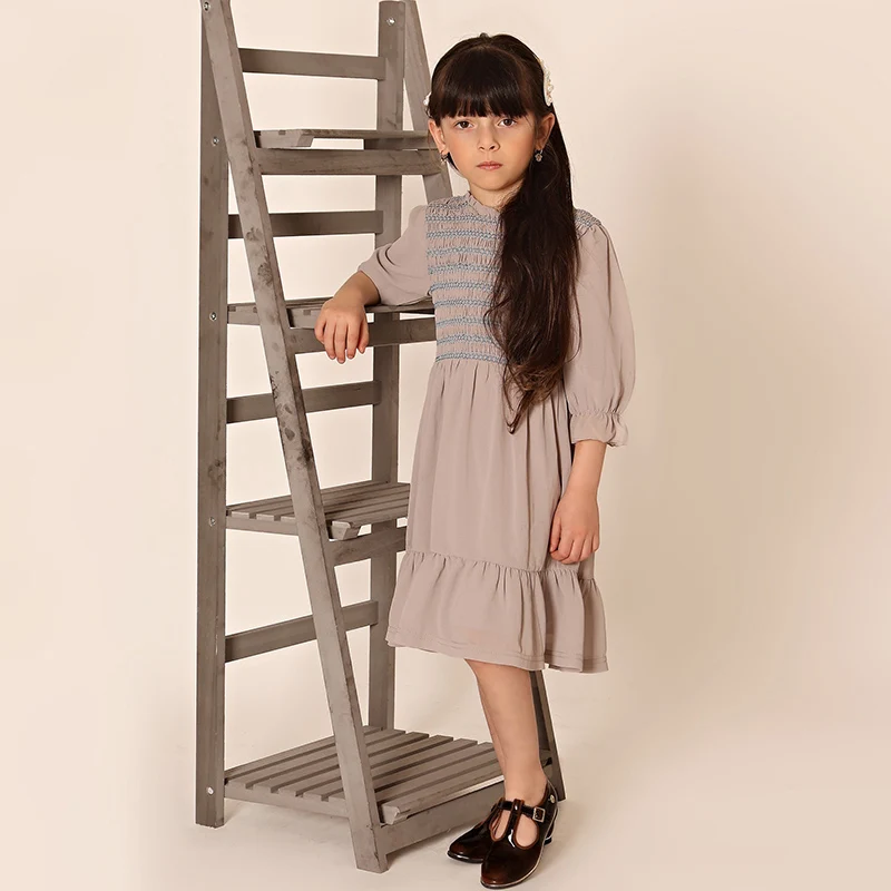 AA-Girls-shabbos-dress-short-and-3-4-sleeve-summer-dress-girl-dresses ...