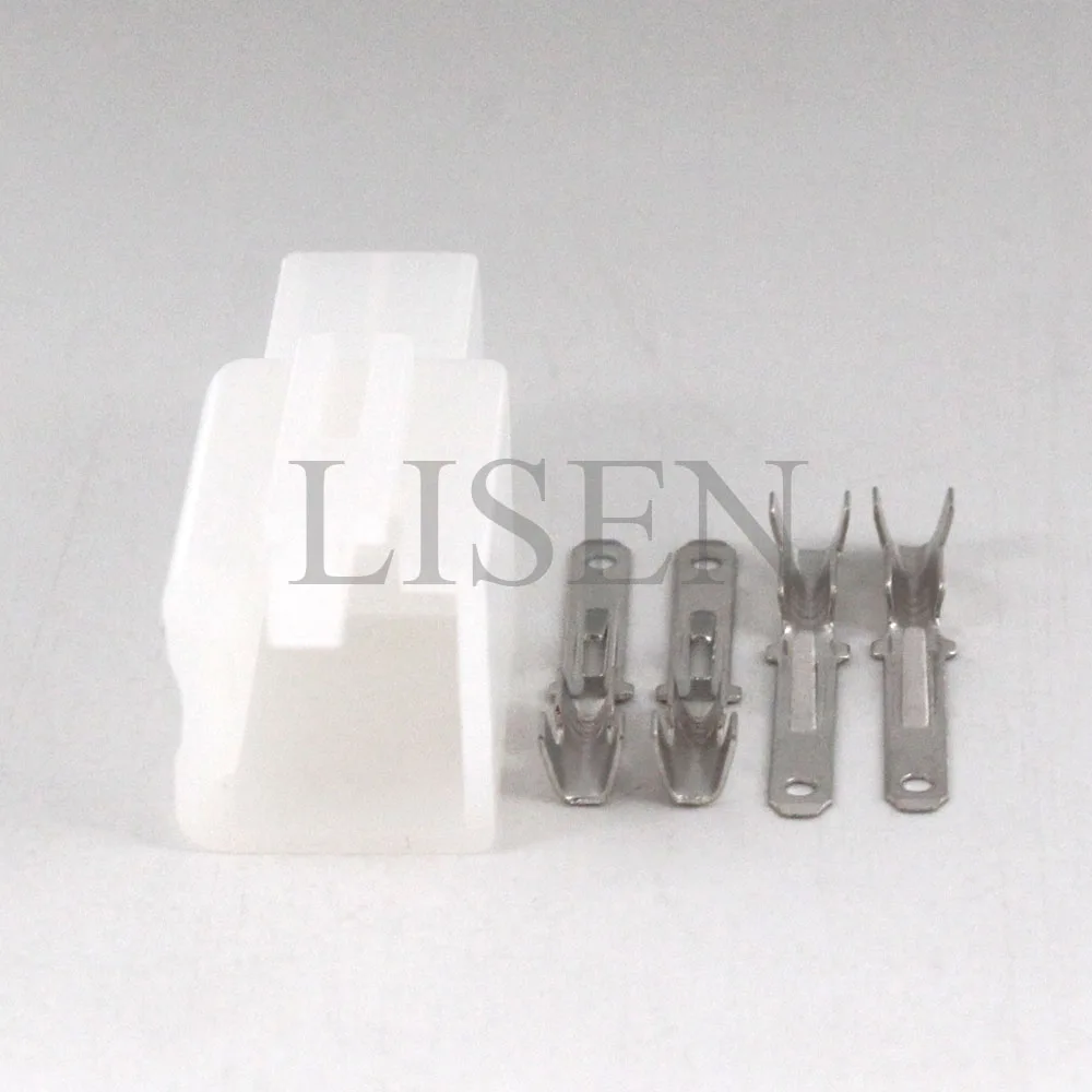 10-Sets-of-6030-4991-4-Way-2-8mm-MTW-Series-White-Male-Plug-Non ...