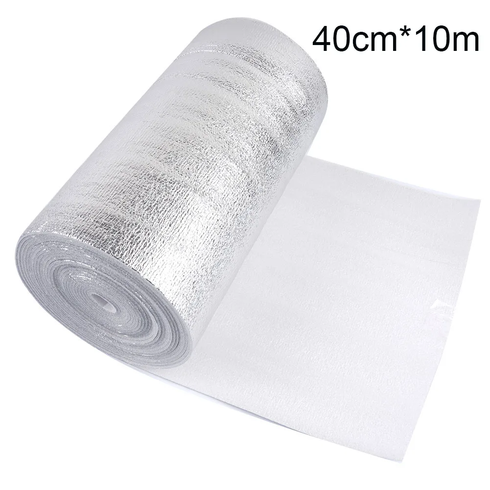 1Roll Radiator Reflective Film 5m/10m PET Aluminized Film Wall Thermal ...