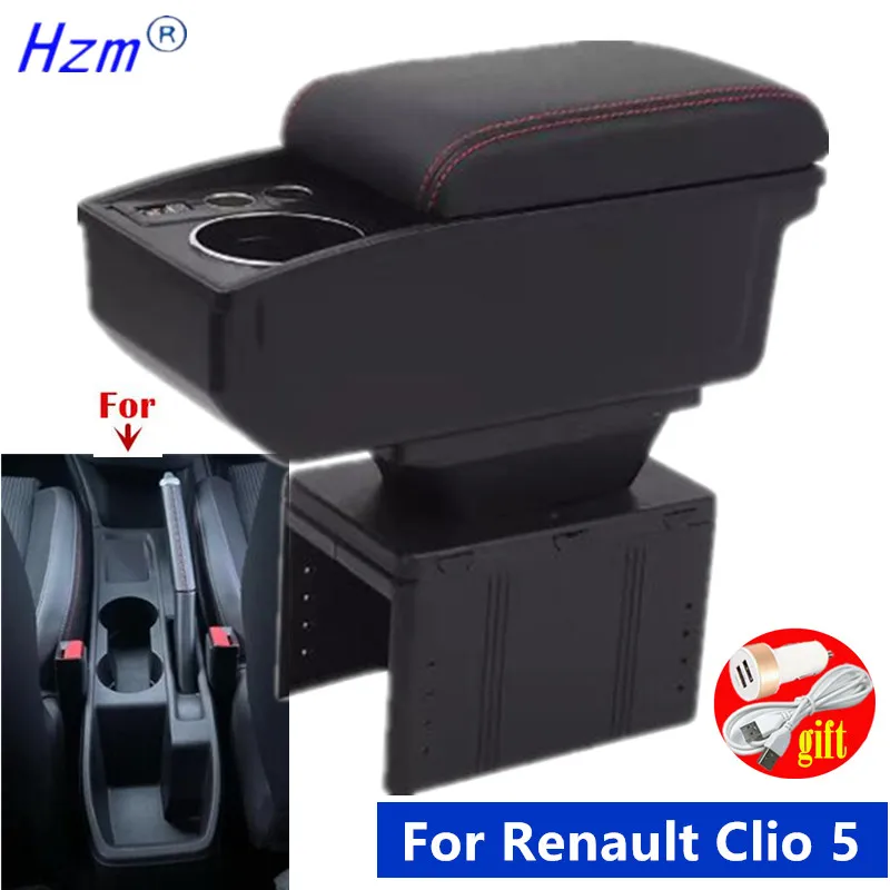 For Renault Clio 5 Armrest Box For Renault Captur Clio5 Car Armrest ...