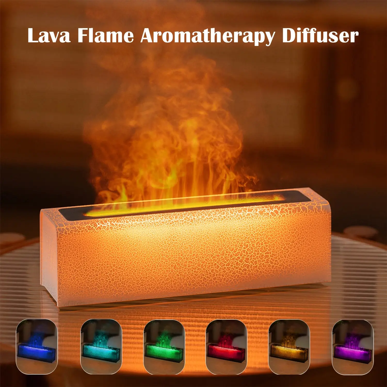 Seven-Color-RGB-Flame-Aromatherapy-Diffuser-with-Water-Shortage ...
