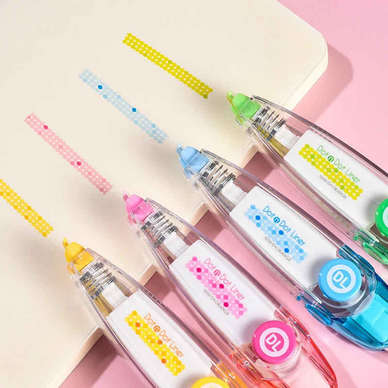 Erasable-Highlighter-Colorful-Tape-Student-Office-Reading-Mark-Sticker ...