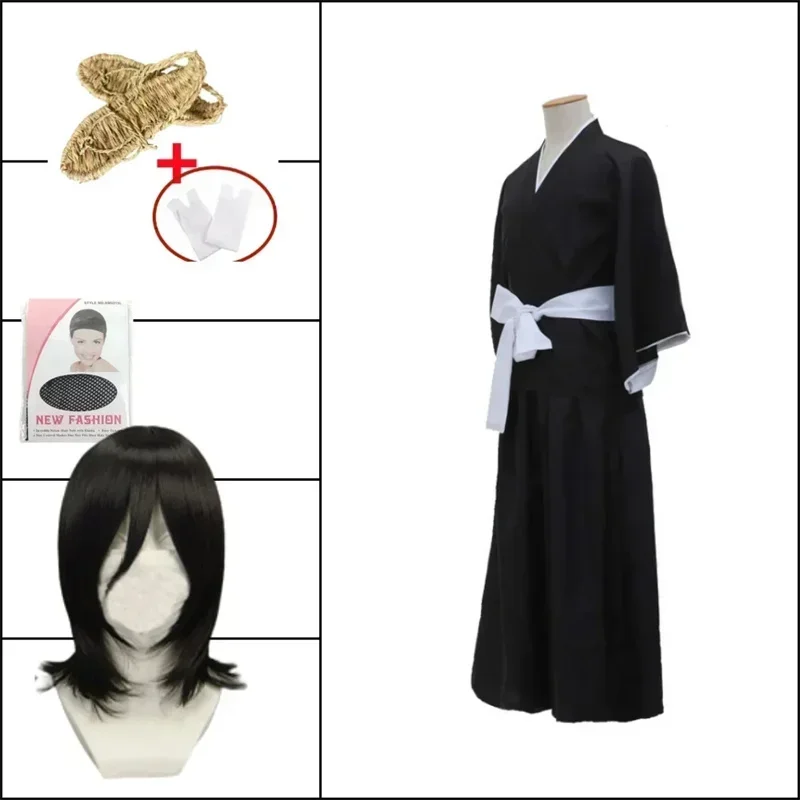 Anime-Bleach-Costume-Kuchiki-Rukia-Cosplay-Rukia-Kuchiki-Wigs-and ...