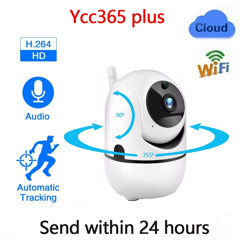 Original Ycc365 Ip Wifi Camera Hd Night Vision Two-way Voice Monitor ...