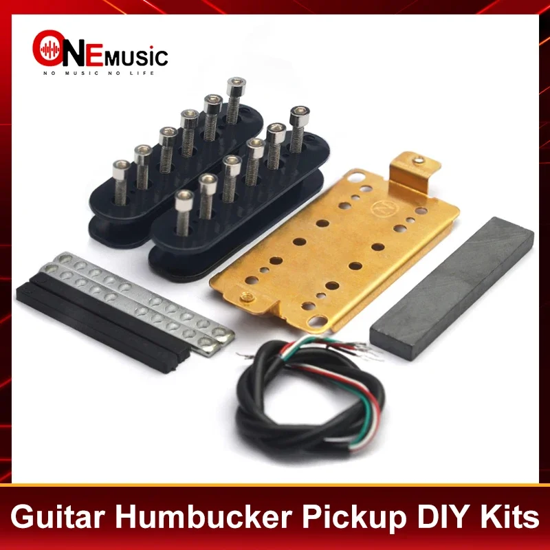[Pickup DIY Kits] Humbucker Pickup Kits- Ceramic/Plastic Bobbin ...