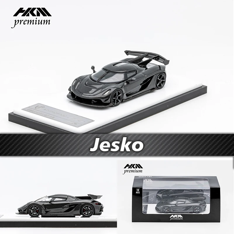 HKM-In-Stock-1-64-Jesko-Attack-Full-Carbon-Black-Diecast-Diorama-Car ...