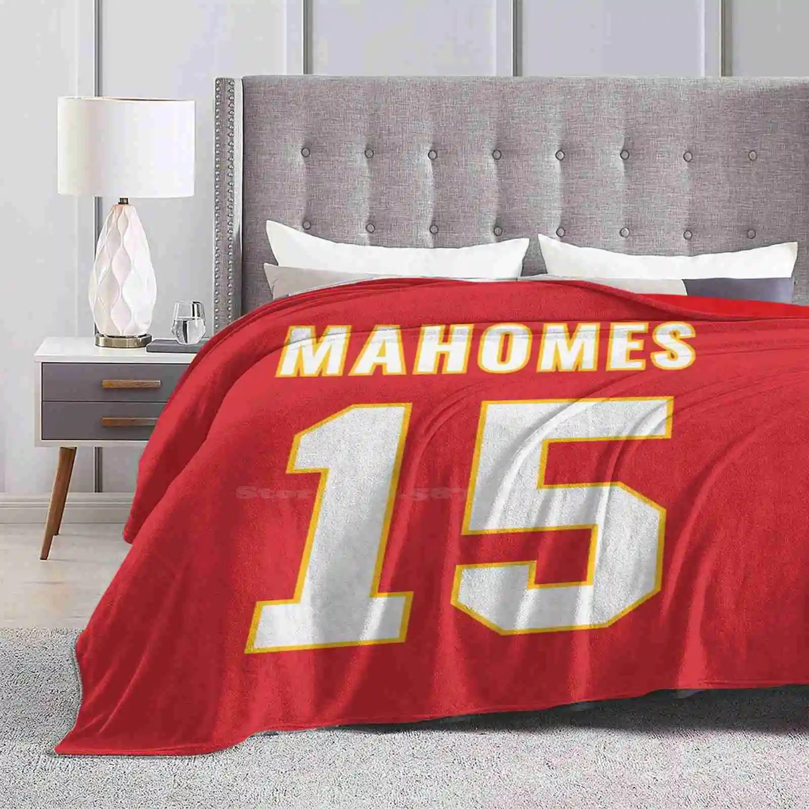 Pat Mahomes Soft Warm Light Thin Blanket Sports Pattern Pat Mahomes ...