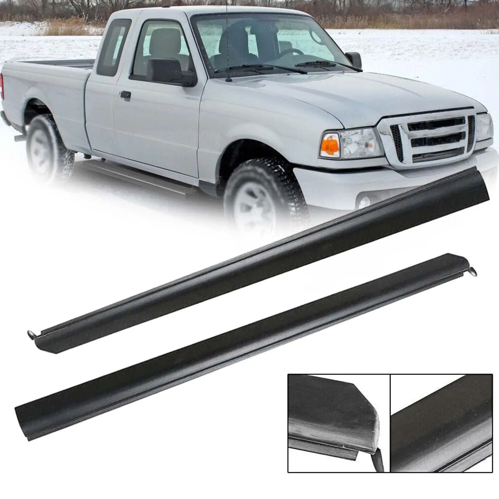 2Pcs-Door-Weatherstrip-Assembly-6L5Z1021452AA-Replacement-Parts-for ...