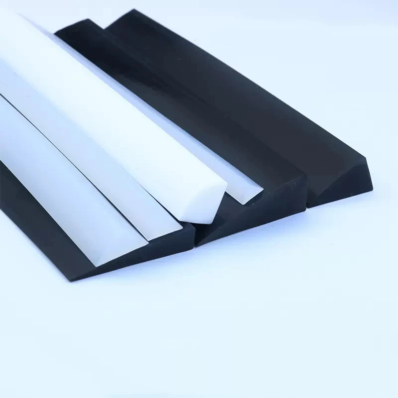 Custom Silicone Rubber Sealing Strip Self-adhesive Isosceles Right ...