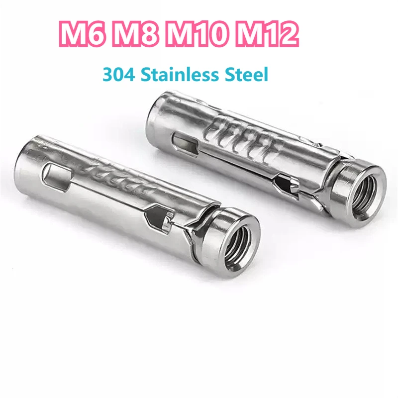 304 Stainless Steel M6 M8 M10 M12 Fish Scale Tube Three Piece ...
