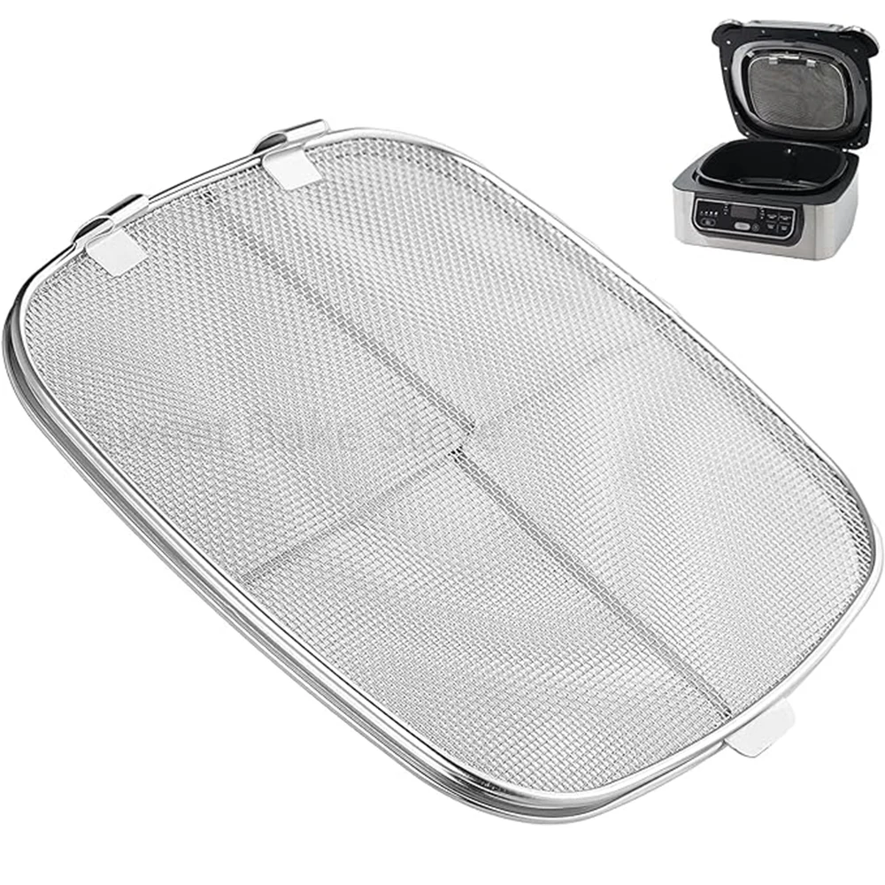 A-o-inoxid-vel-Splatter-Shield-para-Ninja-Foodi-Air-Fryer-Screen-AG300 ...