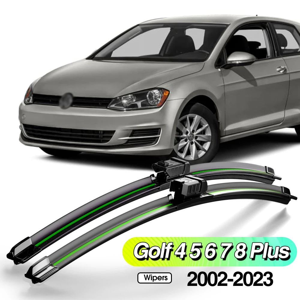 For VW Golf 4 5 6 7 8 Plus MK4 MK5 MK6 MK7 MK8 2002-2023 2pcs Front ...