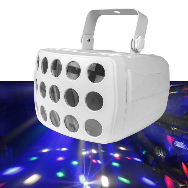 ALIEN Remote Control DMX RGBW LED Laser Strobe Disco DJ Beam Spot Stage ...