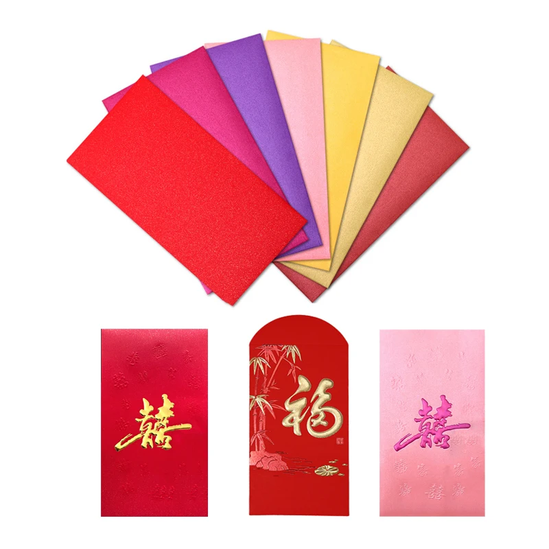 10pcs/set Red Envelope Chinese New Year Money Wedding Lucky Universal ...