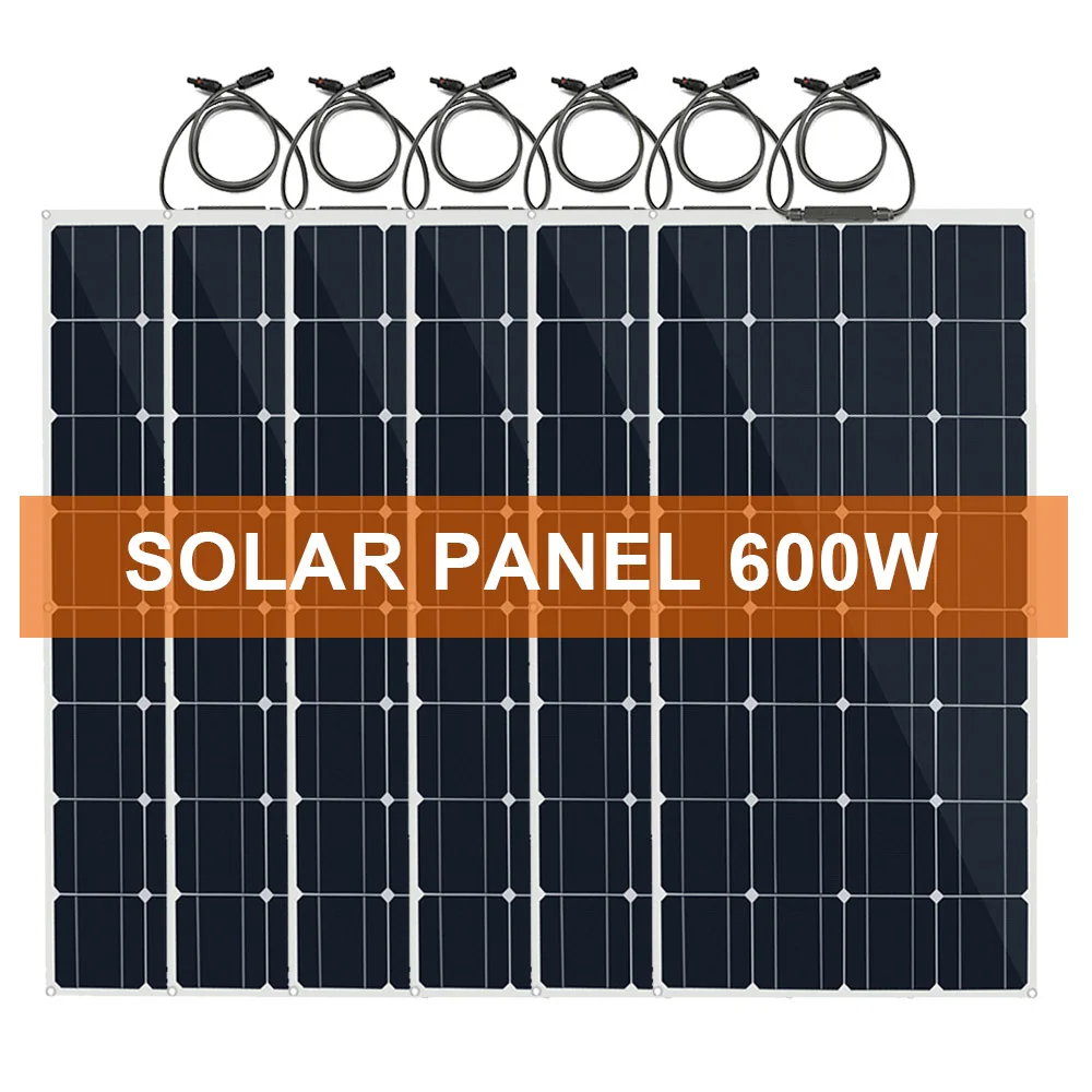 12V-Flexible-Solar-Panel-600-watts-500w-400w-300w-200w-100w-waterproof ...