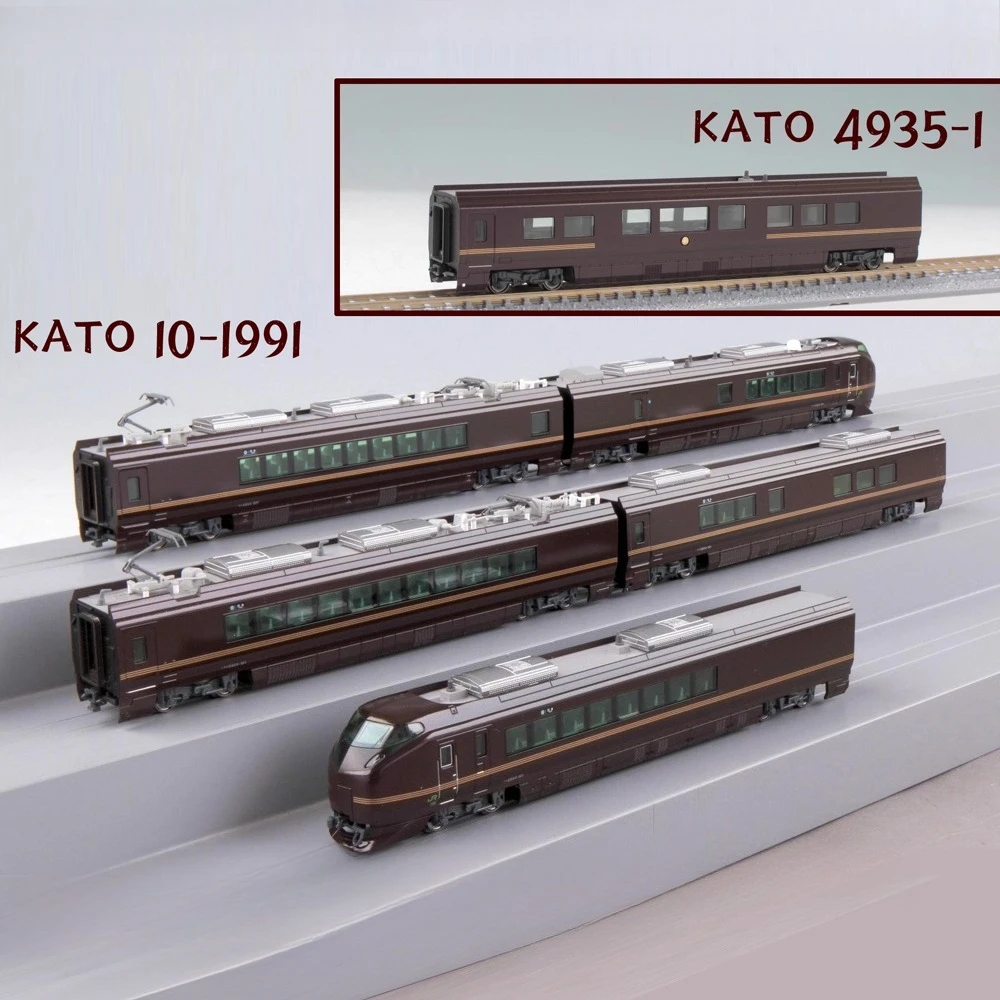 KATO N-type 1/160 Train Model 10-1991 E655 Series Electric Locomotive 6 ...