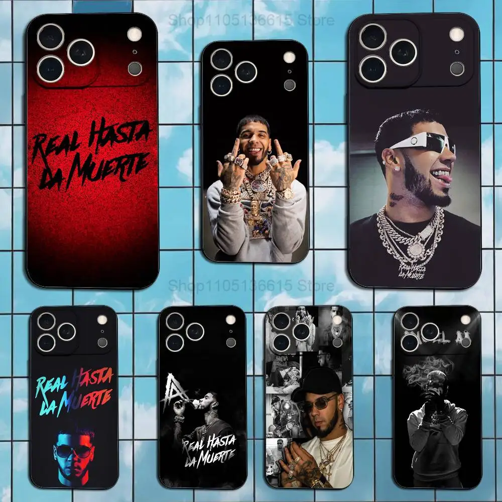Rapper A-Anuel A-AA Cool Phone Case For iPhone 6,17,16,15,14,13,12,11 ...