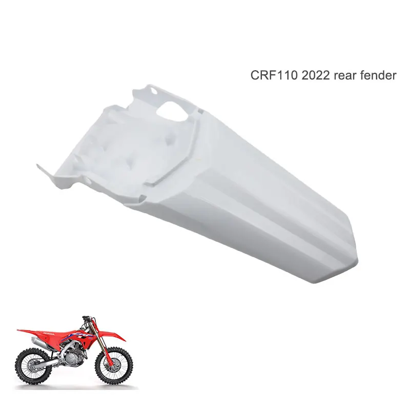 LING-QI-Pit-Dirt-Bike-CRF-110-Rear-Fender-Plastic-Tail-Mudguard-Mud ...