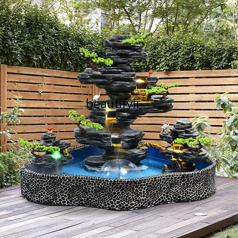 Indoor Fish Pond Fountain