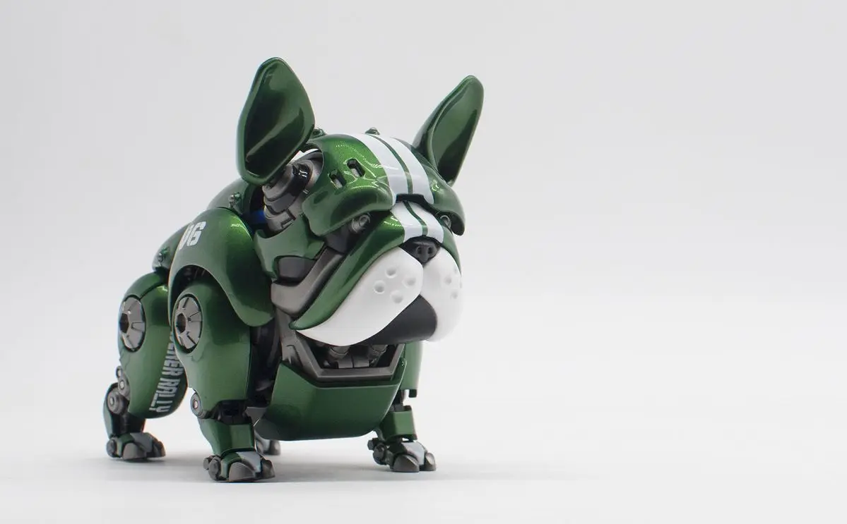 Metallic Bulldog Transformer: The Ultimate Robotic Canine Action Figur ...