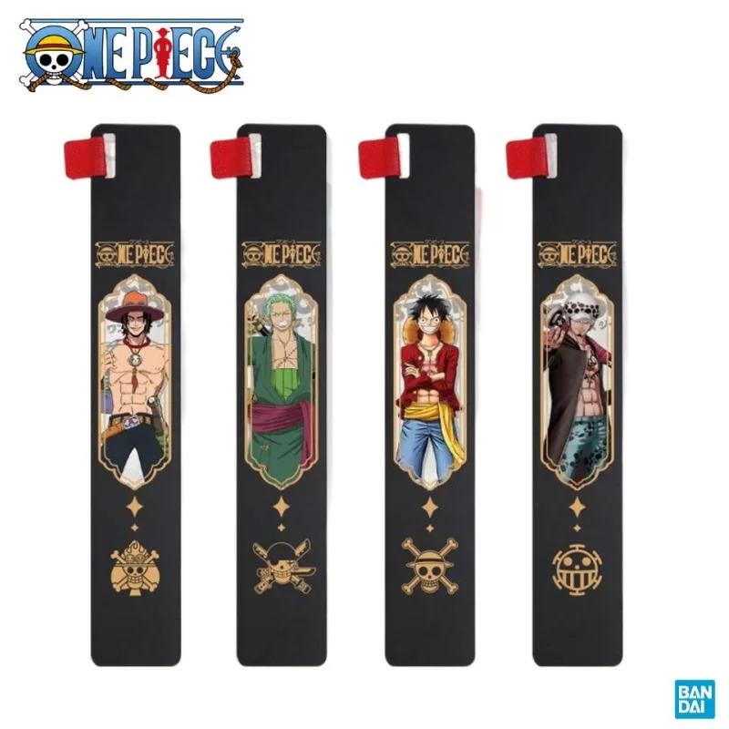 One-Piece-Commemorative-Bookmark-Anime-Peripherals-Luffy-Ace-Metal ...