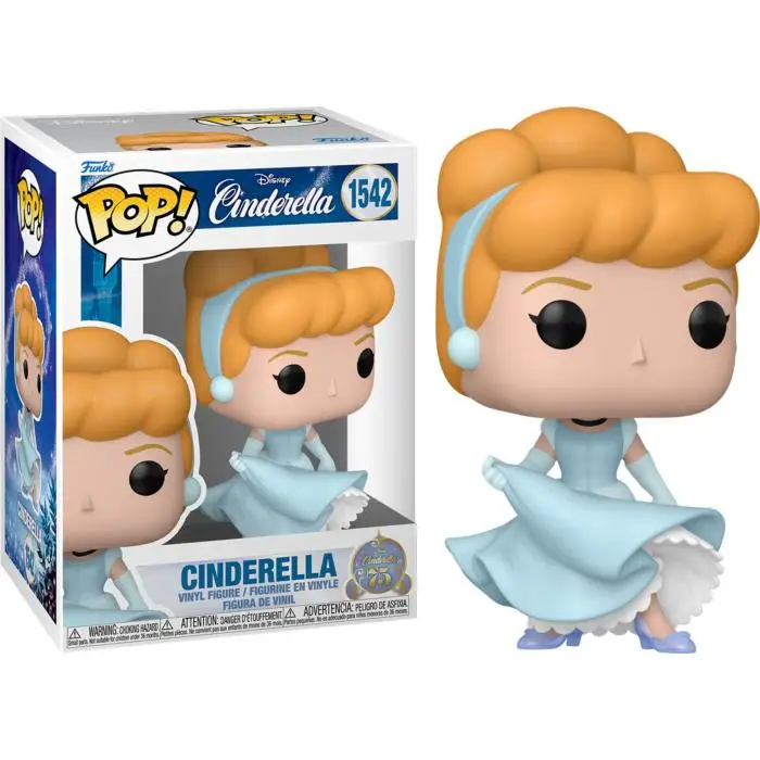 Figura de acción original de Cenicienta Funko Pop, figura de anime ...
