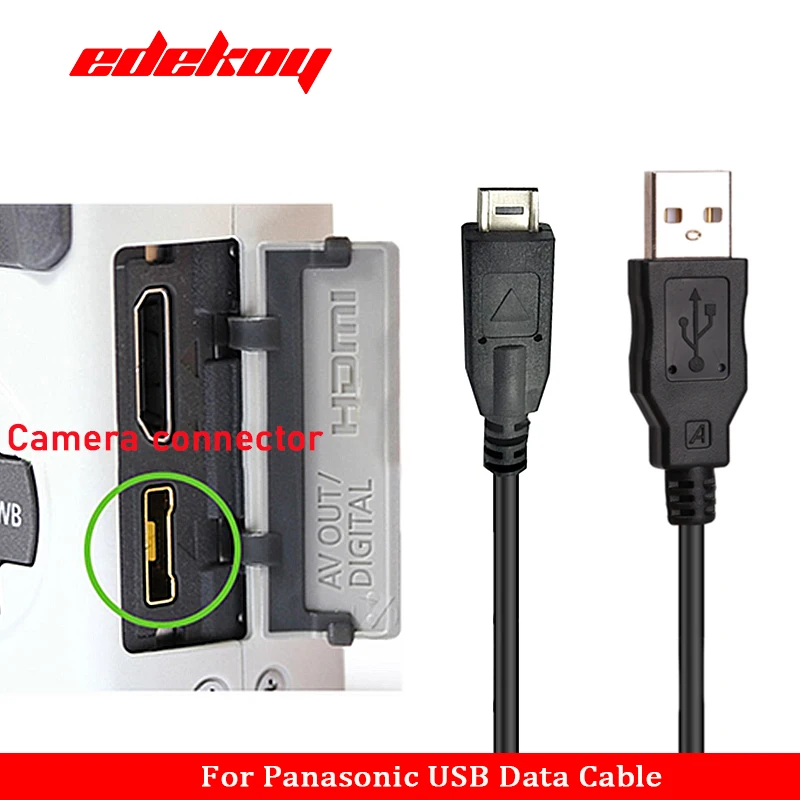 Cable-de-datos-USB-para-c-mara-digital-14P-amplio-de-cable-de-puerto ...