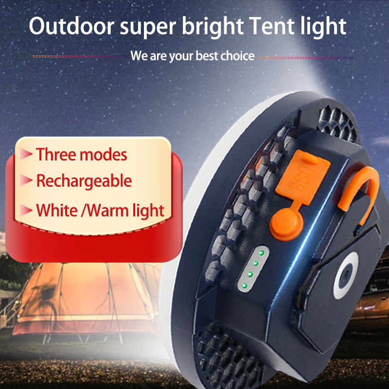 9900Mah-Camping-Light-Portable-High-Power-Rechargeable-Multifunctional ...