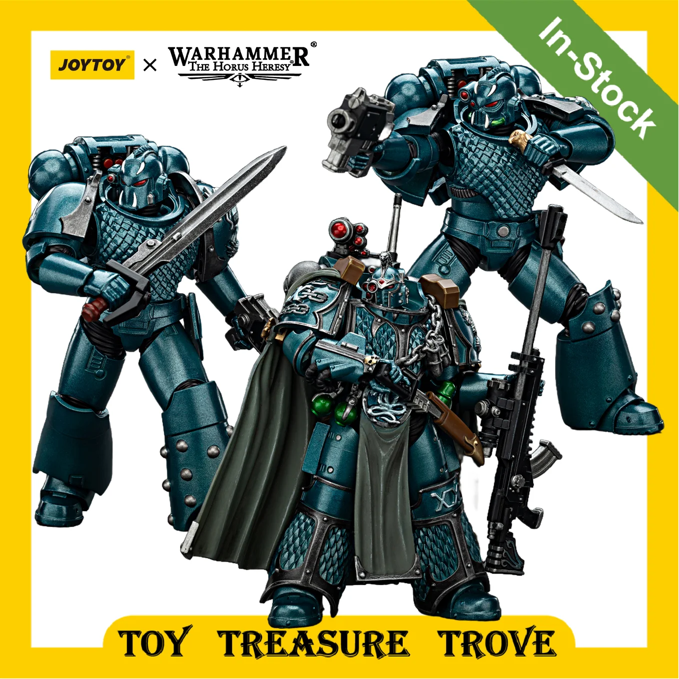 Why the JOYTOY Warhammer 30k Alpha Legion Exodus Headhunter Prime 3PCS ...